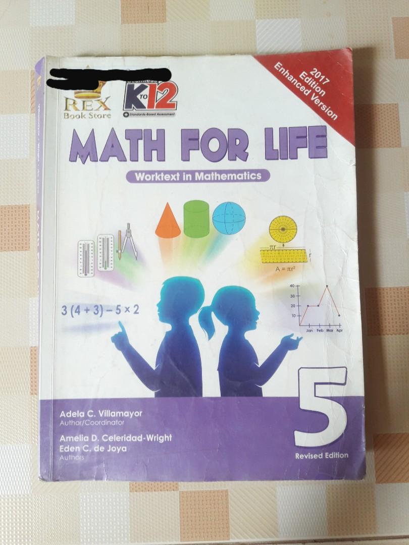 GRADE 5: Math For Life, Hobbies & Toys, Books & Magazines, Textbooks on ...