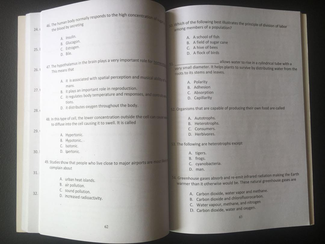 PSHS Pisay NCE Reviewer Vol. 3, Hobbies & Toys, Books & Magazines ...