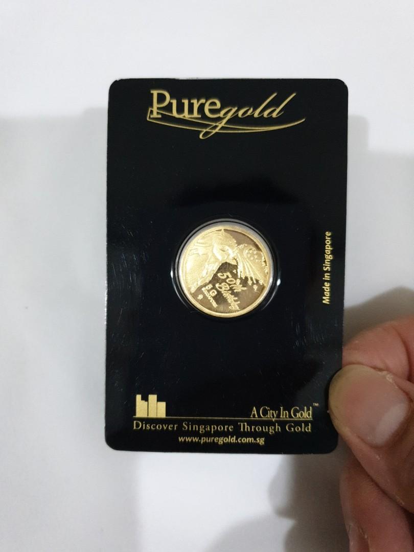 Pure Gold Coin, Women's Fashion, Jewelry & Organisers, Precious Stones ...
