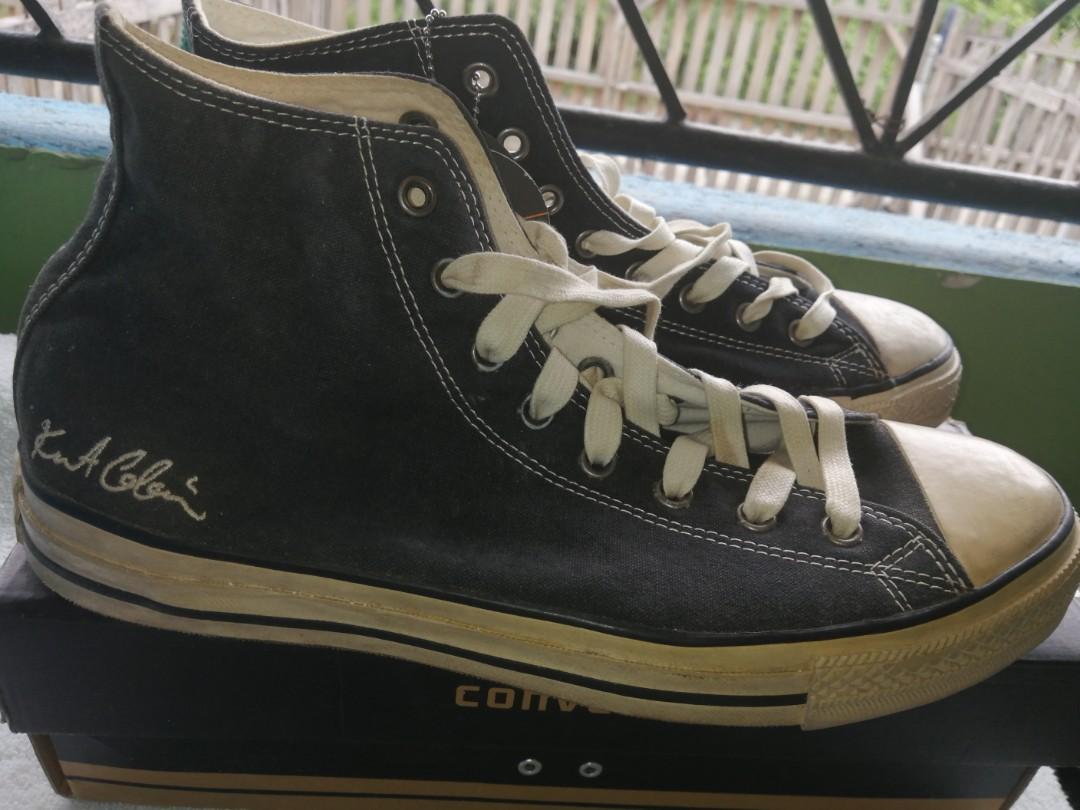 RARE : Limited Edition Kurt Cobain Converse Chuck Taylor, Men's Fashion ...