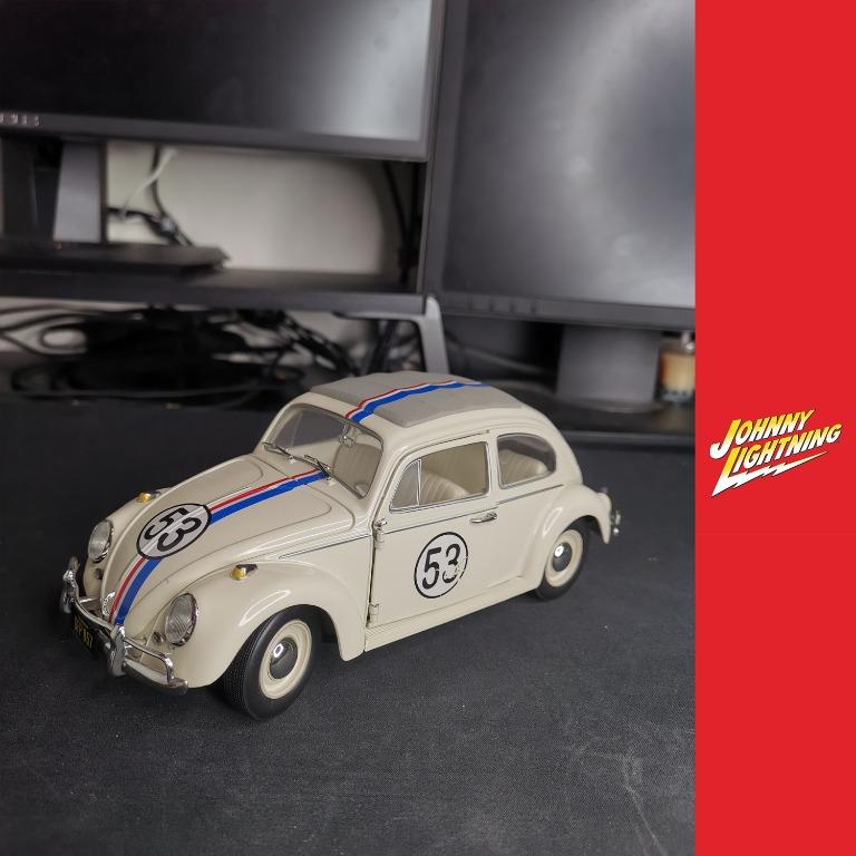 Rare Johnny Lightning Disney Herbie Volkswagen Beetle 1/24, Hobbies ...