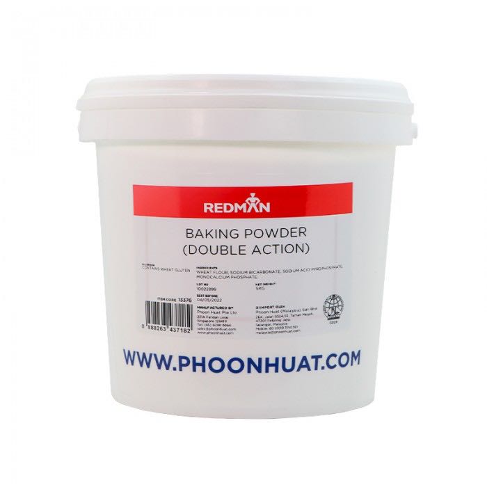 Redman Baking Powder (Double Action) 5kg x 2, Food & Drinks, Packaged ...