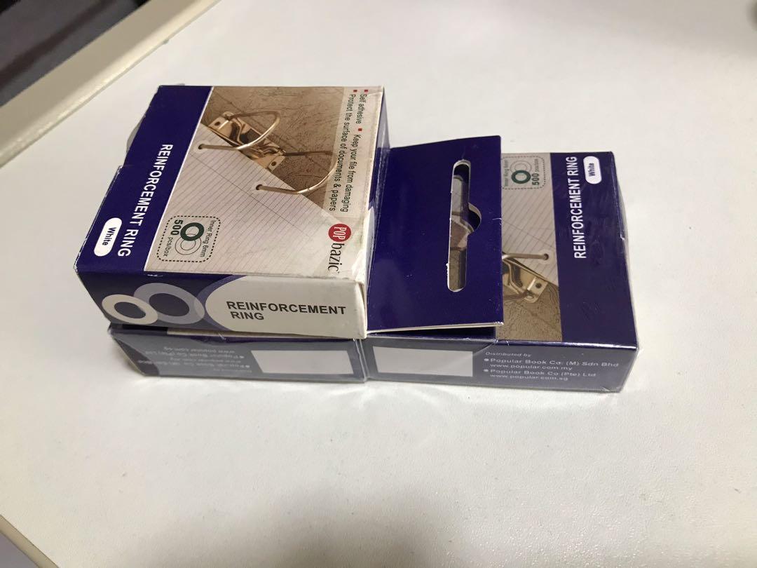 Reinforcement ring, Hobbies & Toys, Stationery & Craft, Craft Supplies ...