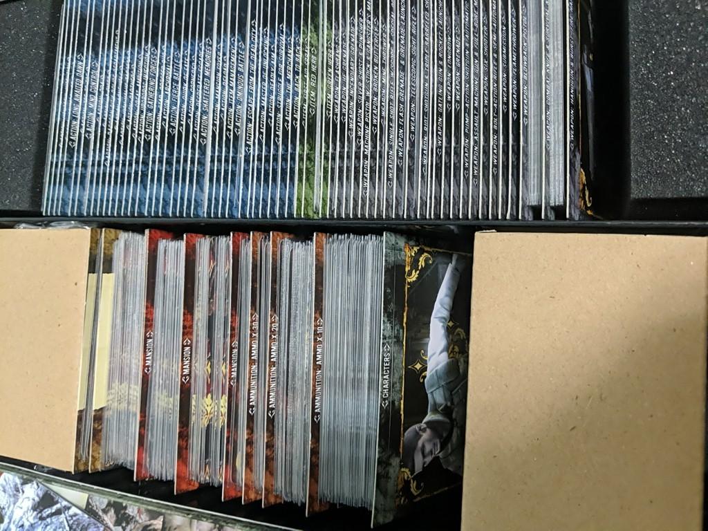Resident Evil Card Deck Building Board game full set Promo, Hobbies ...