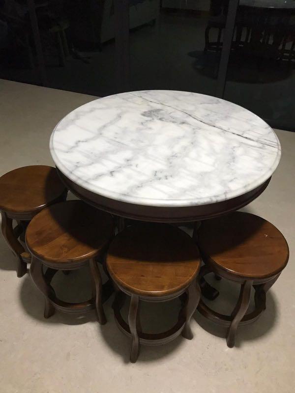 Sale > a round table with a diameter of 90 cm > in stock