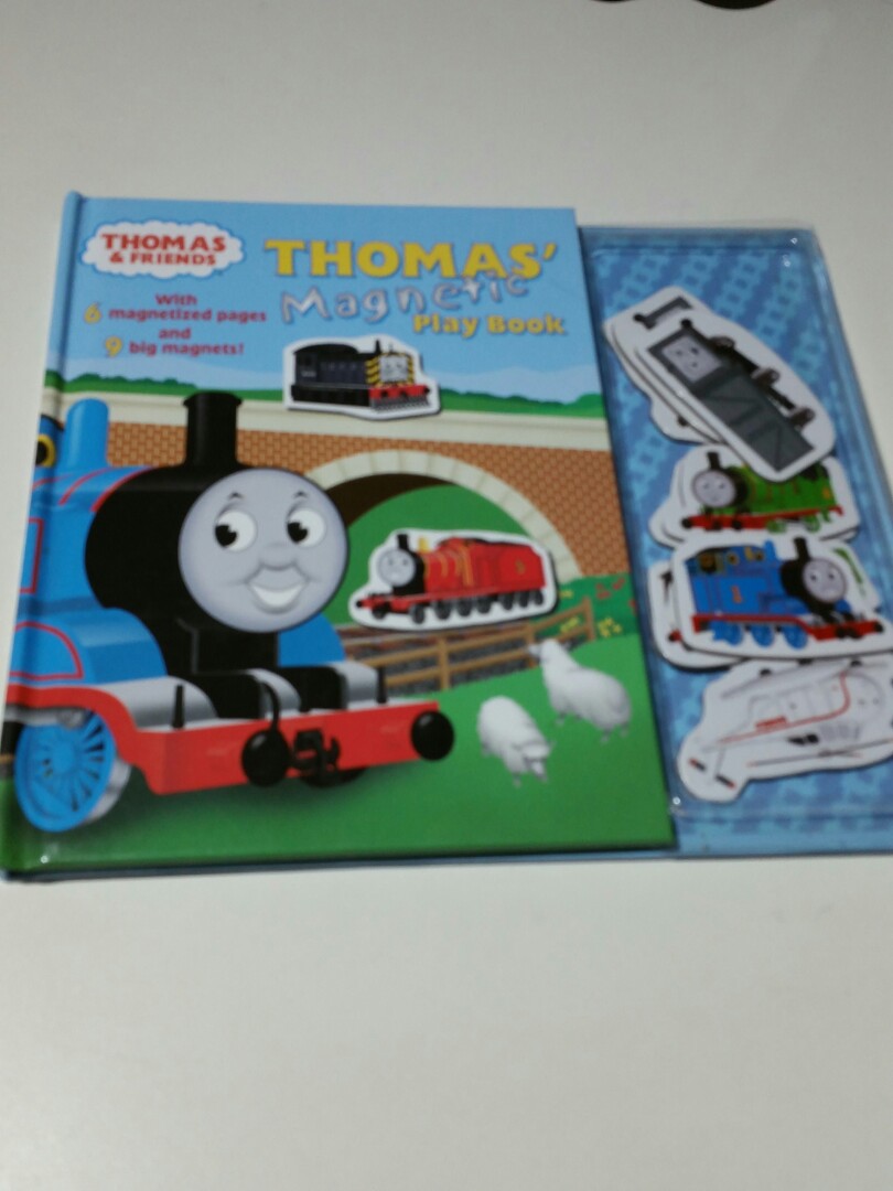 Thomas & friends magnetic play book, Hobbies & Toys, Books & Magazines ...