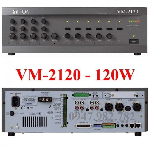 TOA VM-2120 MIXER/AMPLIER, Audio, Other Audio Equipment on Carousell