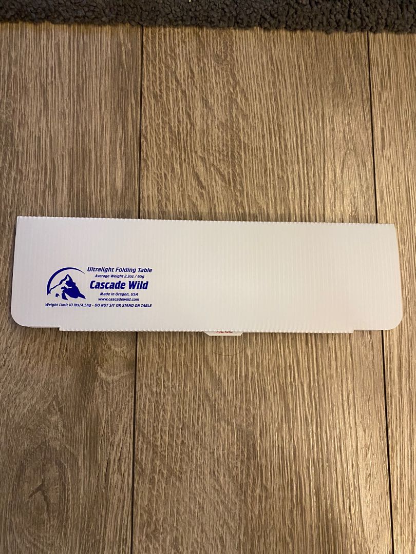 Ultralight folding table - Cascade Wild, Furniture & Home Living ...