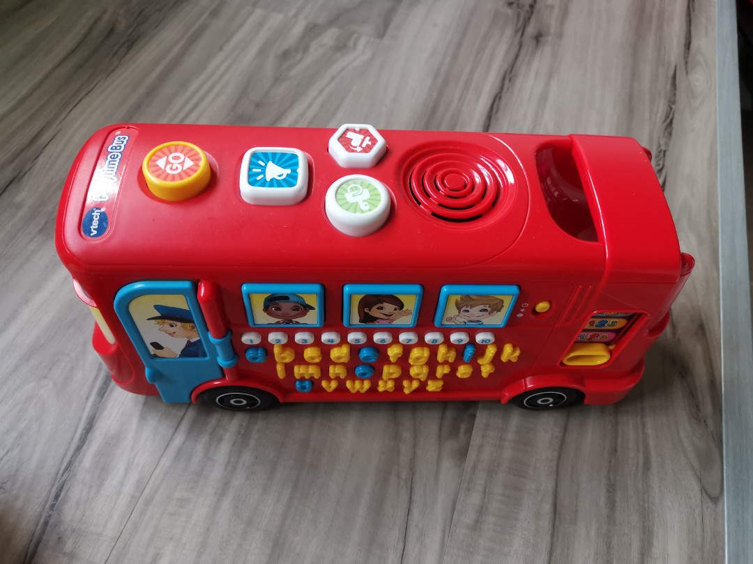 VTECH phonics bus, Babies & Kids, Infant Playtime on Carousell