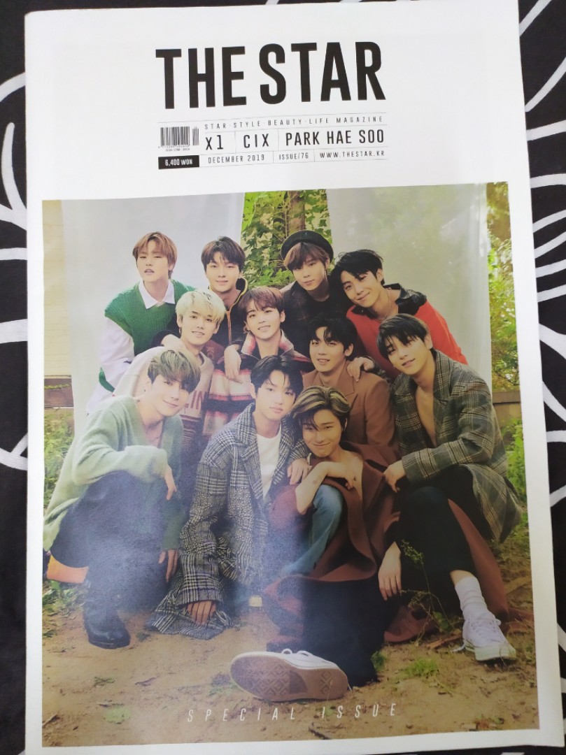 X1 CIX The Star magazine, Hobbies & Toys, Collectibles & Memorabilia, K-Wave on Carousell