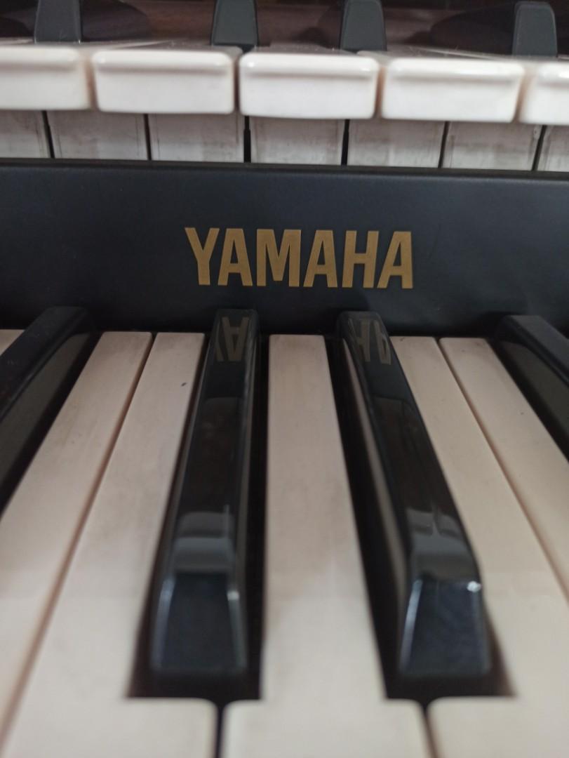 Yamaha electone c-605 organ piano bekas mulus body kayu, Musik & Media ...