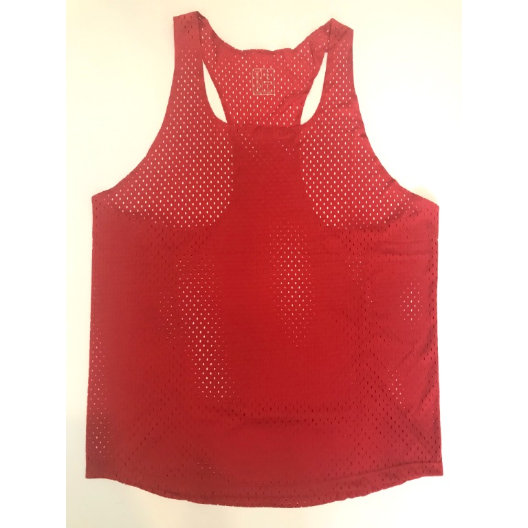 Zero Drag Aeroswift Men Running Marathon Gym Red Drifit Singlet, Men's ...