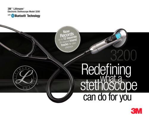 3M Littmann Electronic Stethoscope Model 3200, Assistive Devices ...