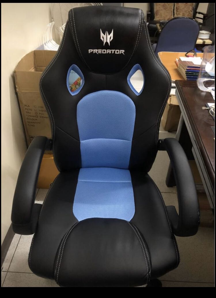 Acer predator gaming chair and lootbox, Furniture & Home Living ...