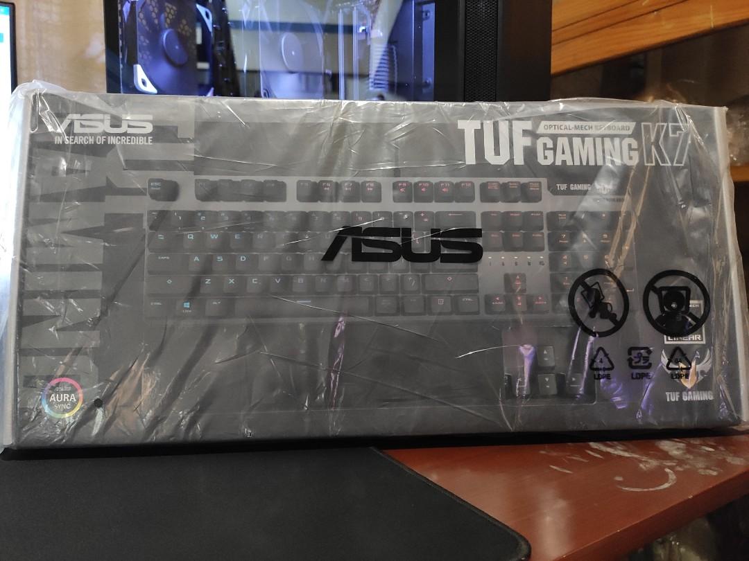 Asus TUF Gaming K7 Optical-Mech Keyboard, Computers & Tech, Parts ...