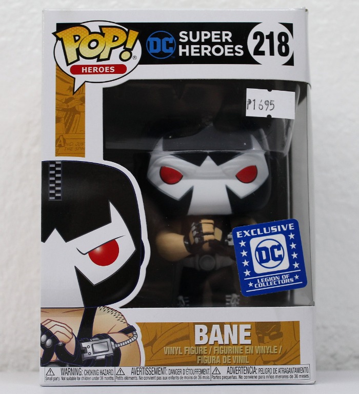 Bane Funko Pop Legion of Collectors Exclusive Batman not hot toys mafex ...