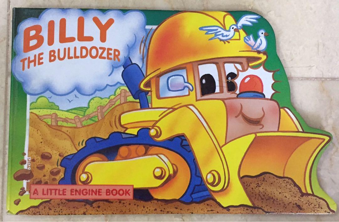 Barney and Billy the Bulldozer children educational colourful story ...