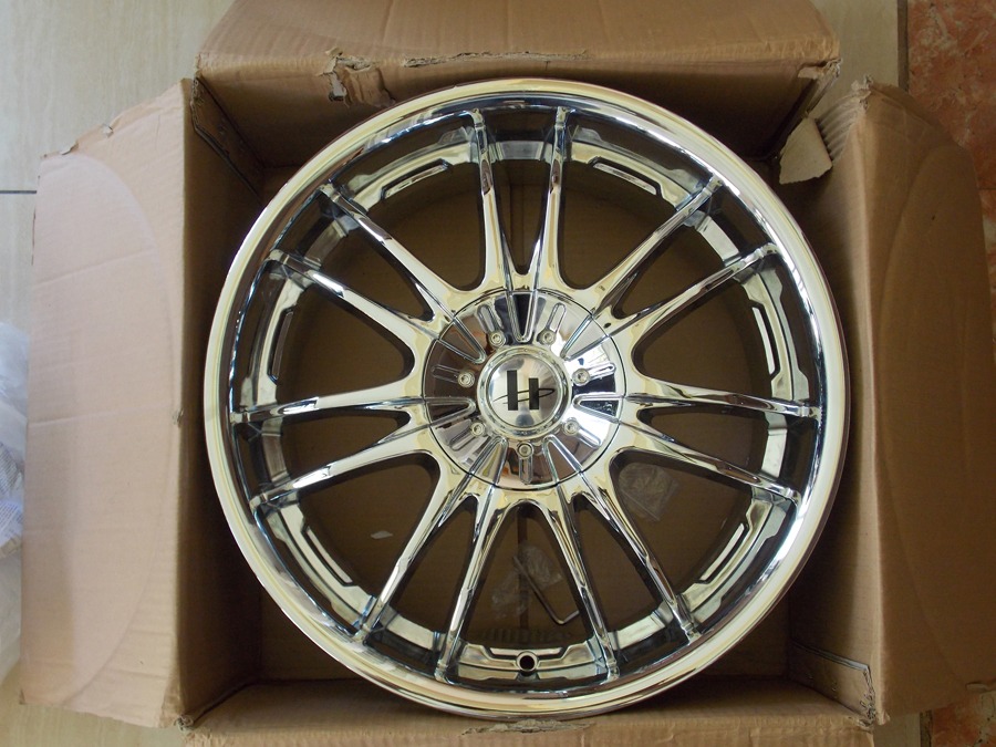 Chrome Sport Rim / HELO HE845, Car Parts & Accessories, Mags and Tires ...