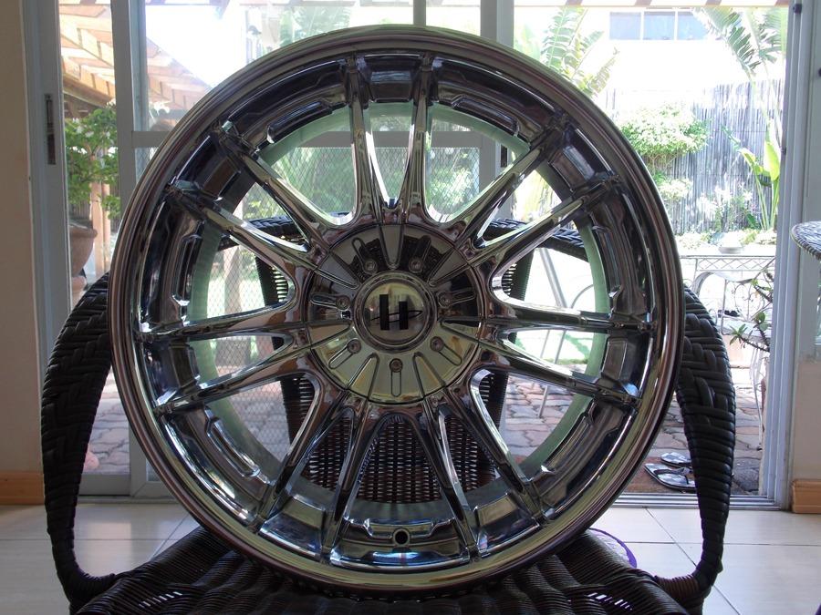 Chrome Sport Rim / HELO HE845, Car Parts & Accessories, Mags and Tires ...