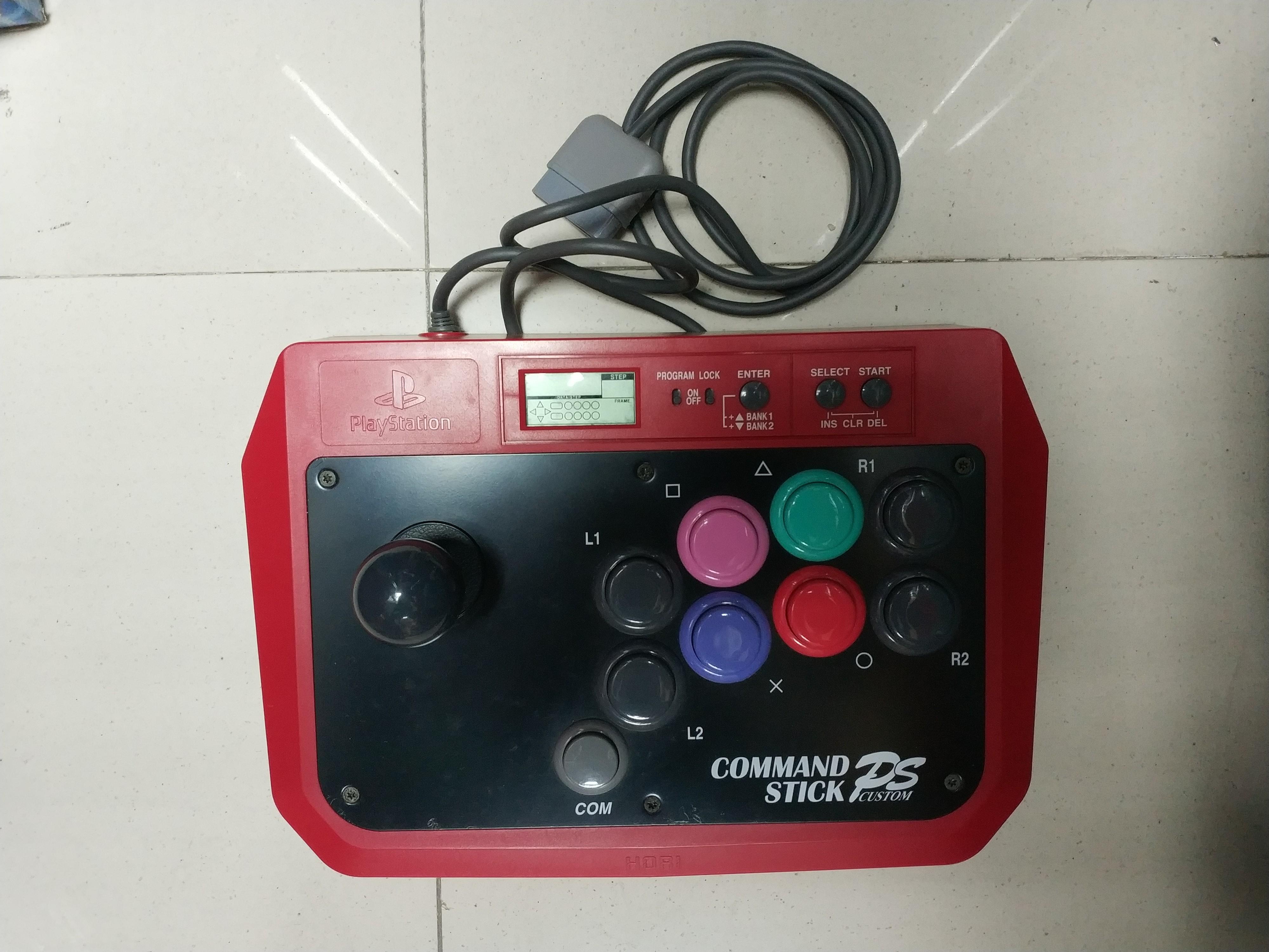 Command Stick Ps1 joystick 大制, 電子遊戲, 電子遊戲, PlayStation - Carousell