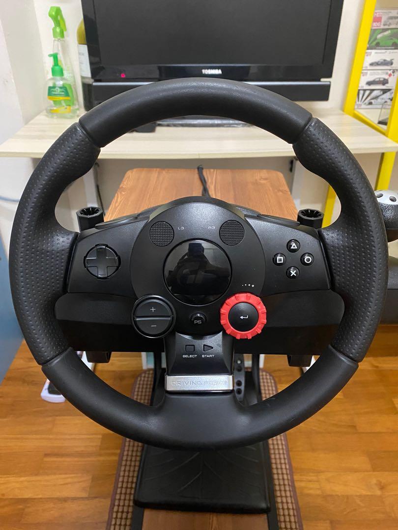 Complete Set of Logitech Driving Force GT, Toys & Games, Video Gaming ...