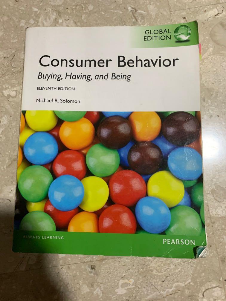 Consumer Behavior 11th Edition (Michael R Solomon), Books & Stationery, Textbooks, Tertiary on ...