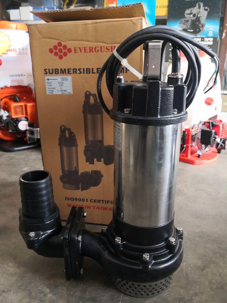 Evergush Submersible Waste Water Pump, Commercial & Industrial ...