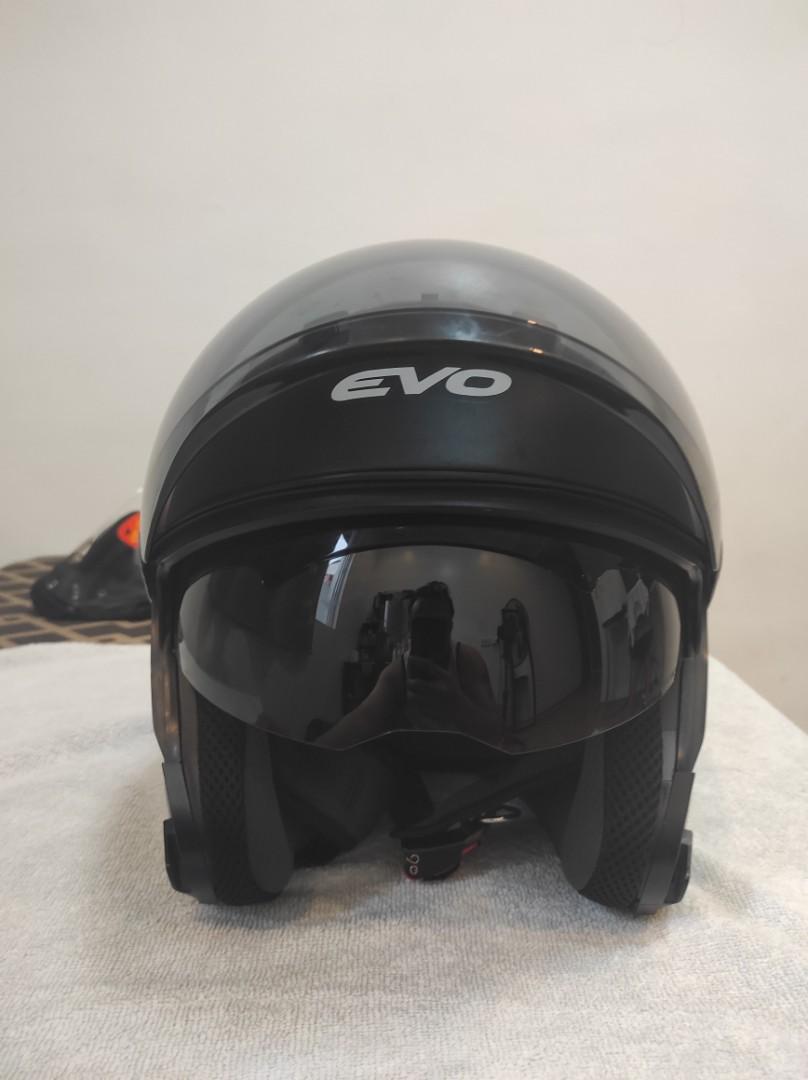 EVO Helmet Half Face, Motorbikes, Motorbike Parts & Accessories ...