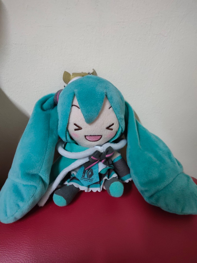 Hatsune Miku Plushie, Hobbies & Toys, Memorabilia & Collectibles, Fan ...