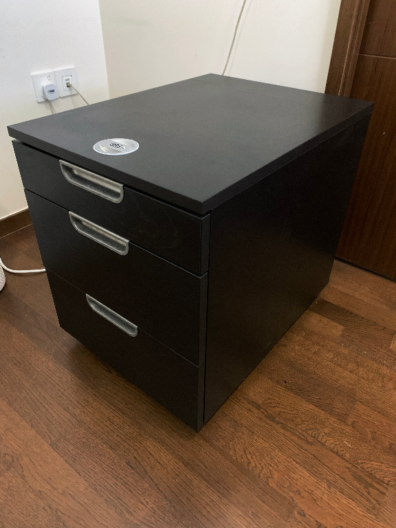 IKEA GALANT Drawer unit on castors, 45x55 cm, Furniture & Home Living ...