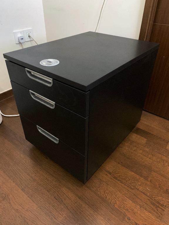 IKEA GALANT Drawer unit on castors, 45x55 cm, Furniture & Home Living ...