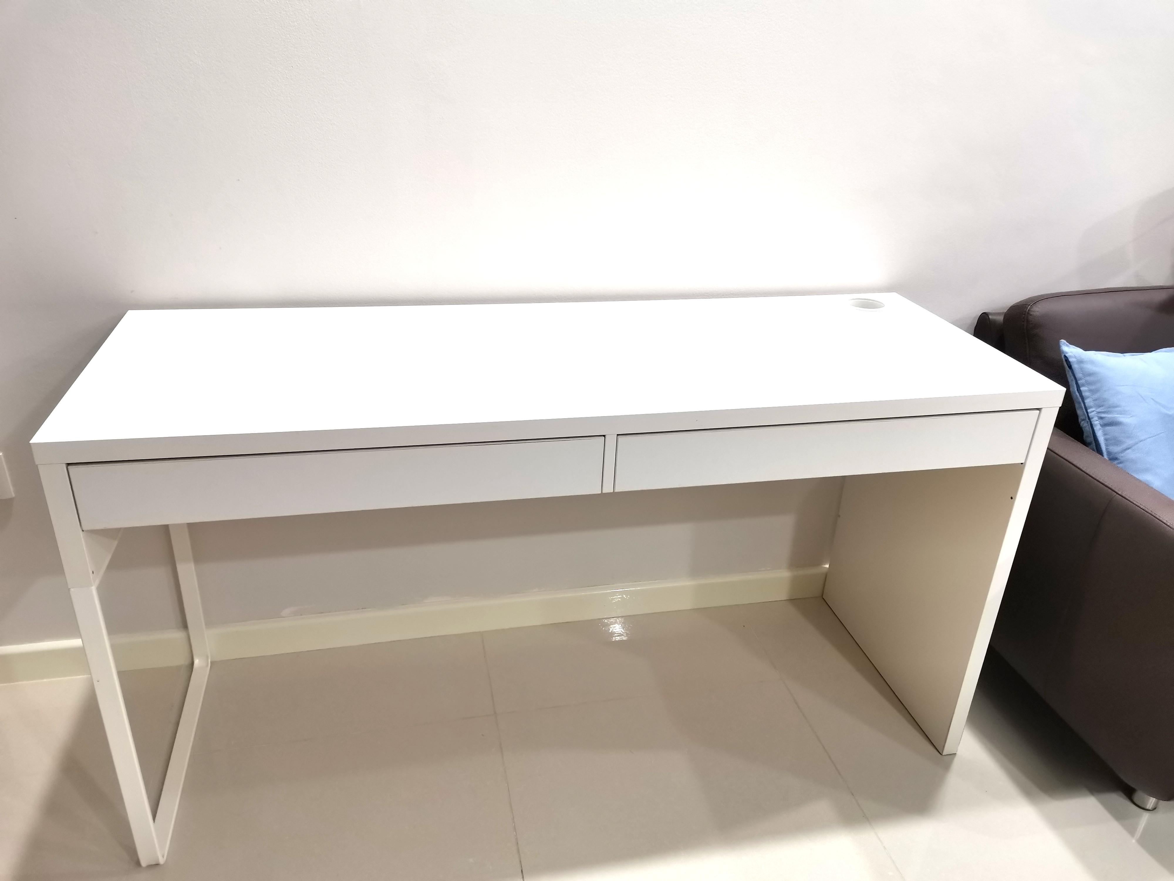 IKEA Study Table, Furniture, Tables & Chairs on Carousell