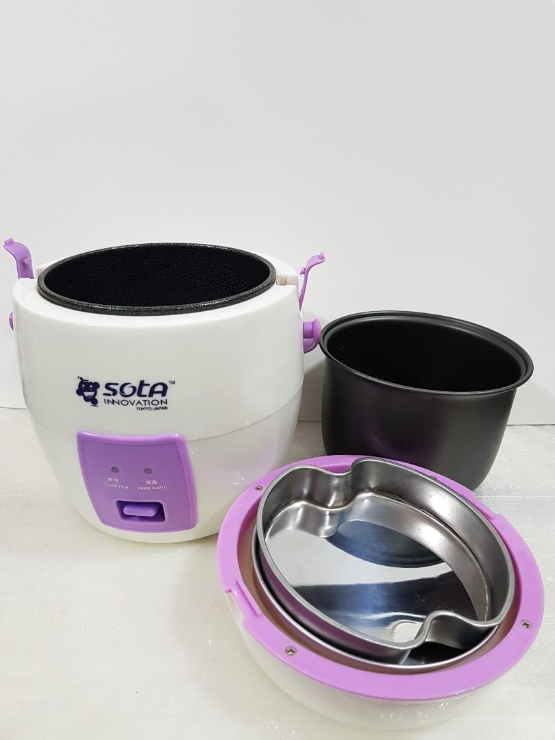 Japan Sota electric mini rice cooker, TV & Home Appliances, Kitchen ...