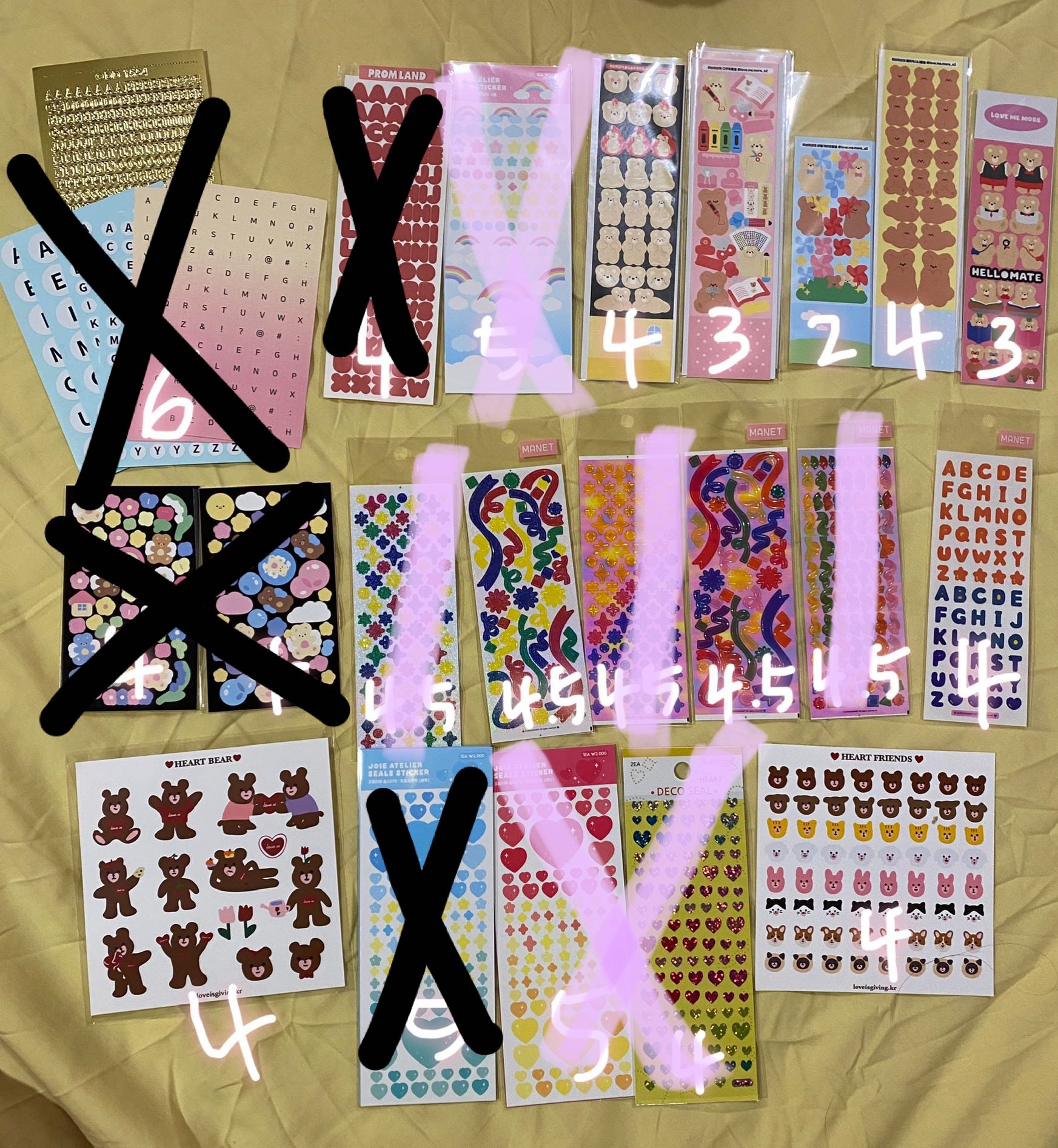 KOREAN JOURNAL STICKERS, Hobbies & Toys, Stationery & Craft, Craft ...