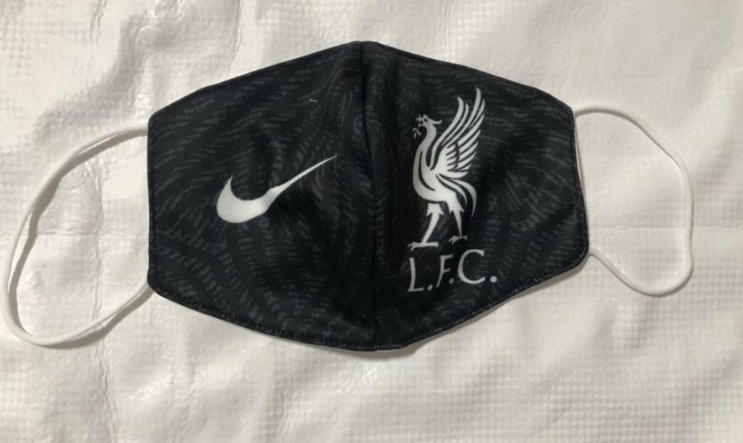 Liverpool FC Nike design Masks, Men's Fashion, Activewear on Carousell