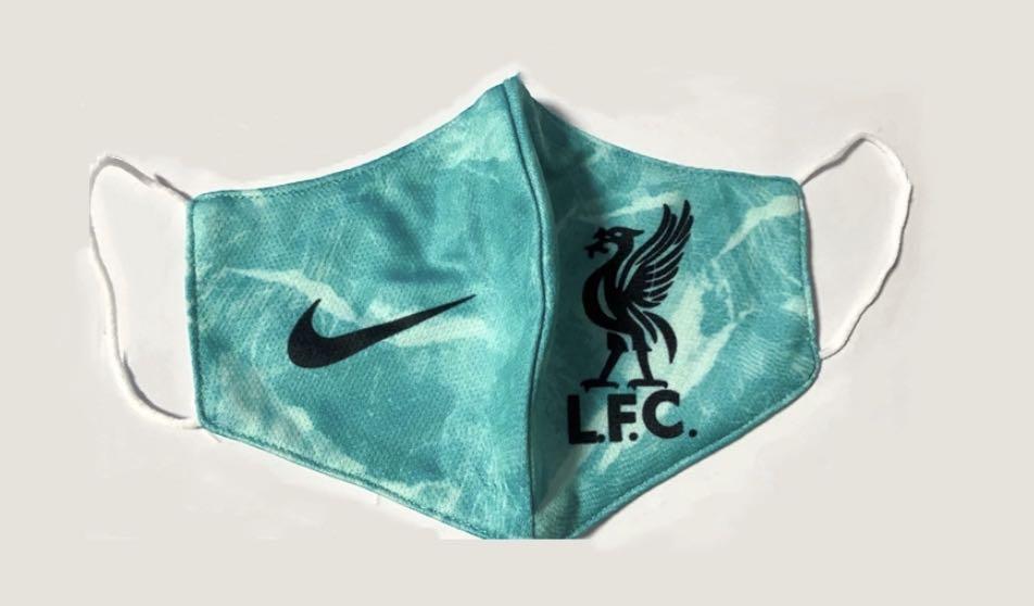Liverpool FC Nike design Masks, Men's Fashion, Activewear on Carousell