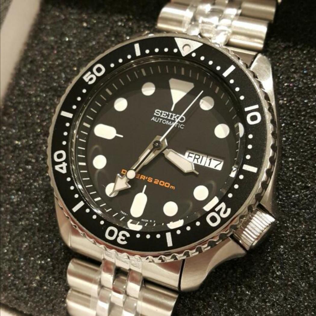 Modified SEIKO SKX007, Men's Fashion, Watches & Accessories, Watches on ...