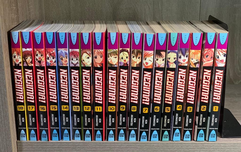 Negima! Magister Negi Magi Manga Vol. 1-18 (English), Hobbies & Toys ...