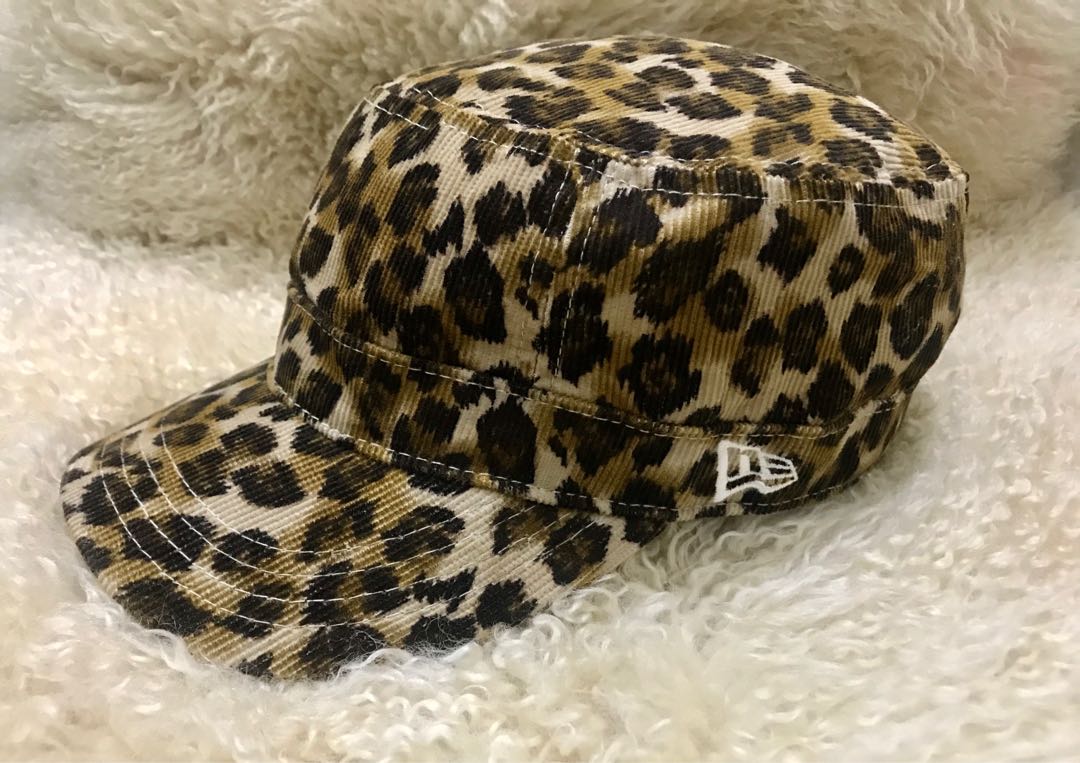 New Era Leopard Cap, Men's Fashion, Watches & Accessories, Cap & Hats ...