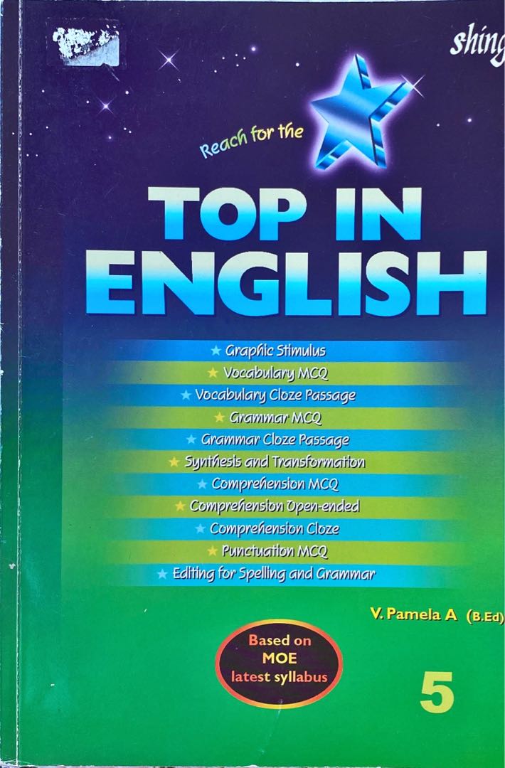 P5 English Top in English Exercise Book, Hobbies & Toys, Books ...