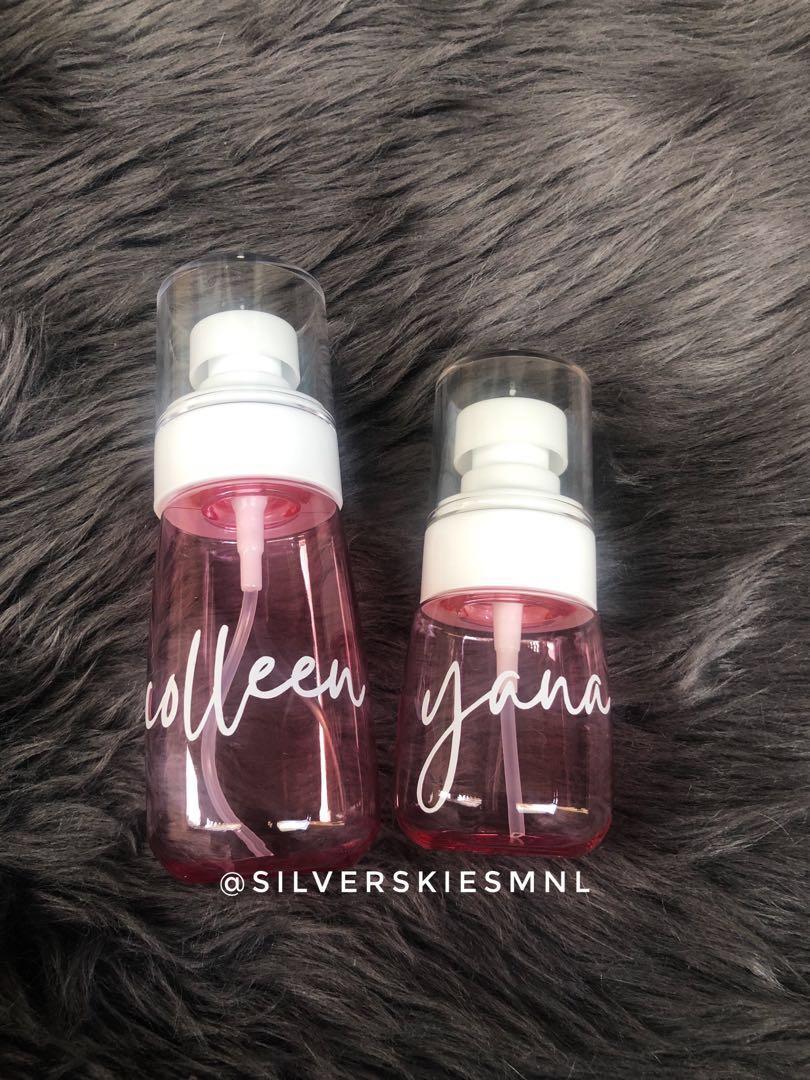 Personalized Alcohol Spray Bottle, Beauty & Personal Care, Sanitizers ...