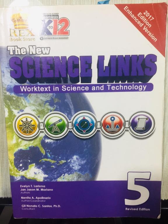 SCIENCE LINKS for GRADE 5 Worktext in Science and Technology, Hobbies ...