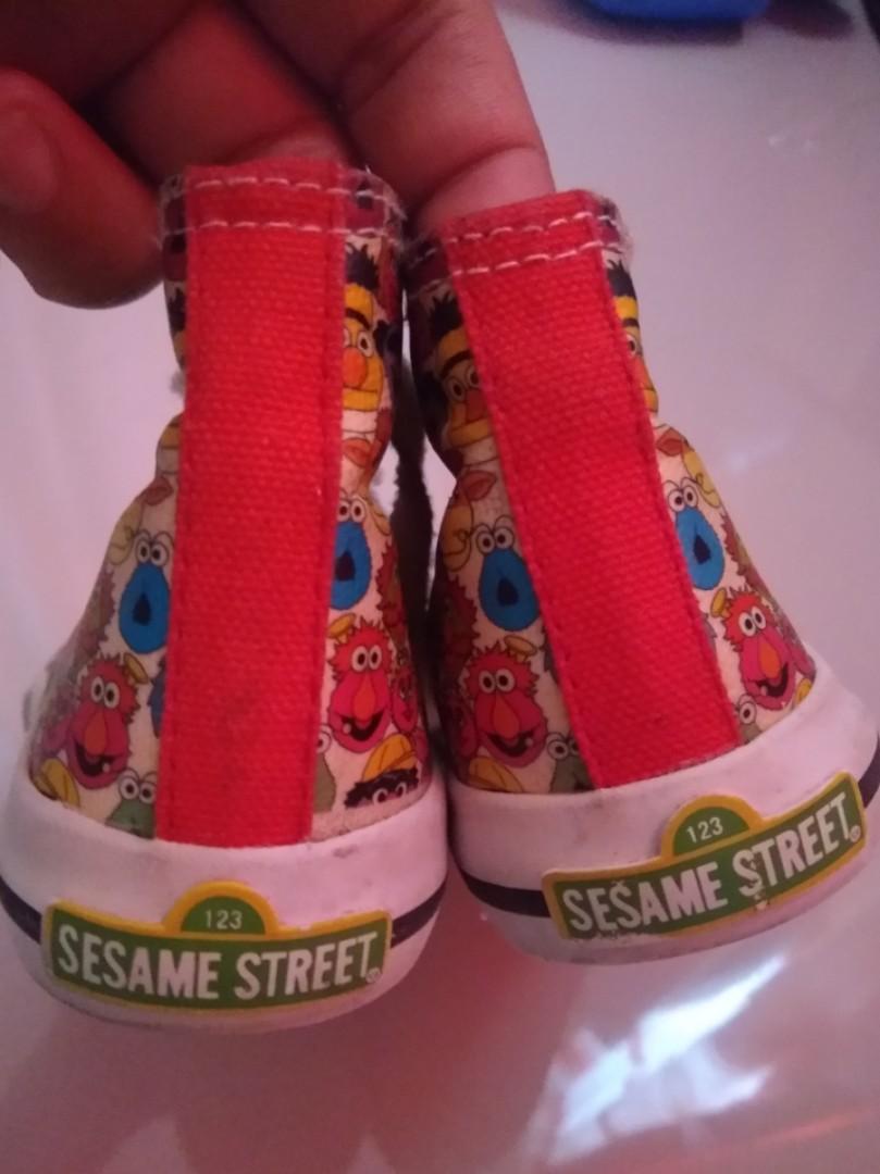 Sesame street shoes, Babies & Kids, Babies & Kids Fashion on Carousell
