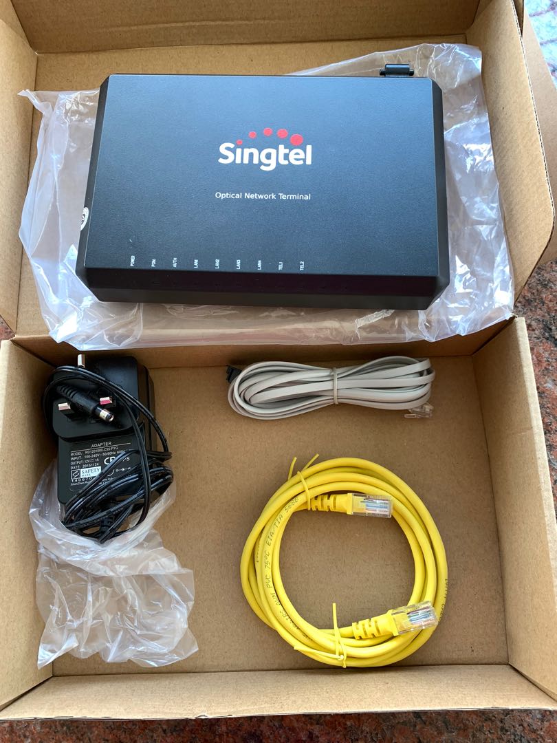 Singtel Router, Electronics, Computer Parts & Accessories on Carousell
