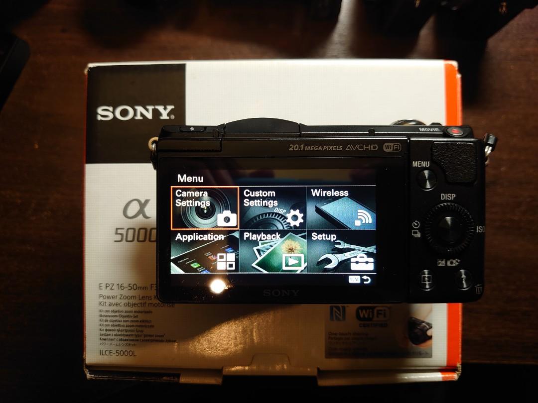 Sony a5000 body, Photography, Cameras, Mirrorless on Carousell