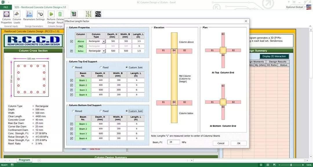 'Structural design spreadsheet also offers structural design analysis ...