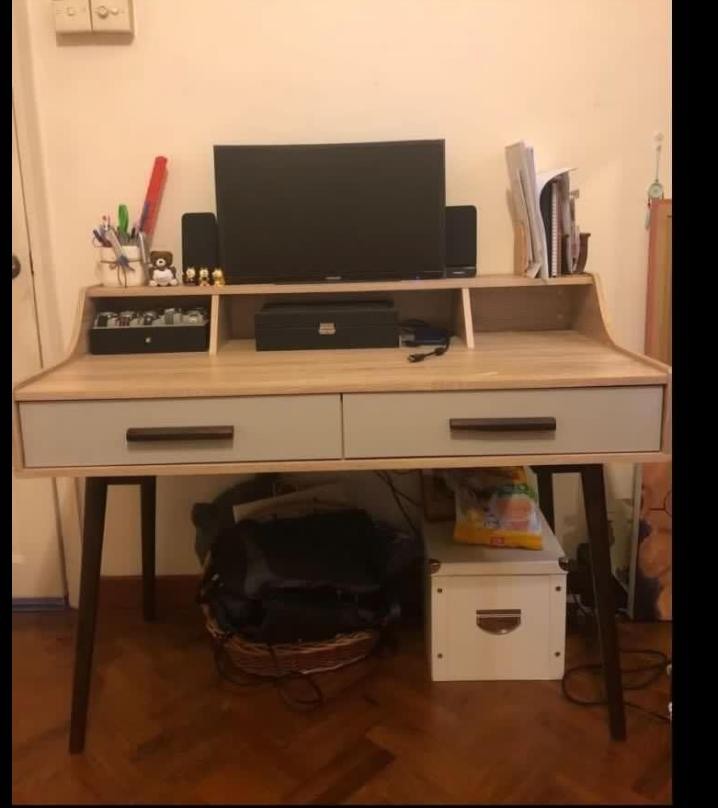 Study / computer / dressing table, Furniture & Home Living, Furniture ...