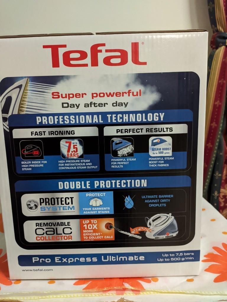 TEFAL PRO EXPRESS ULTIMATE GV9563 - Steamer / Steam Generator, TV ...
