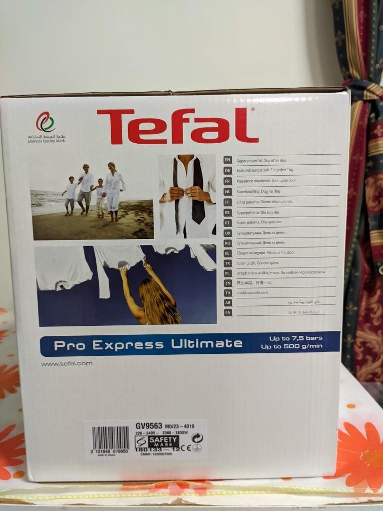 TEFAL PRO EXPRESS ULTIMATE GV9563 - Steamer / Steam Generator, TV ...