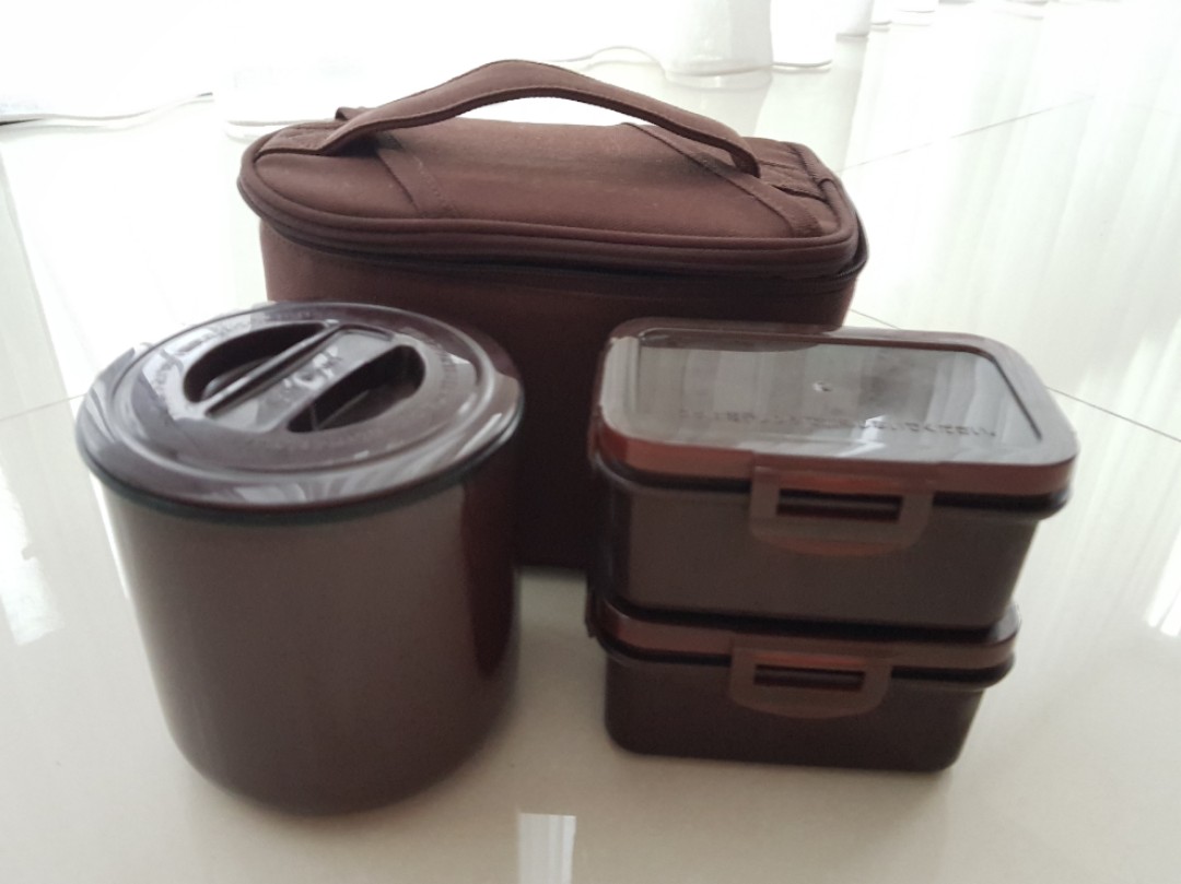 Tiger lunch box set, Furniture & Home Living, Kitchenware & Tableware ...